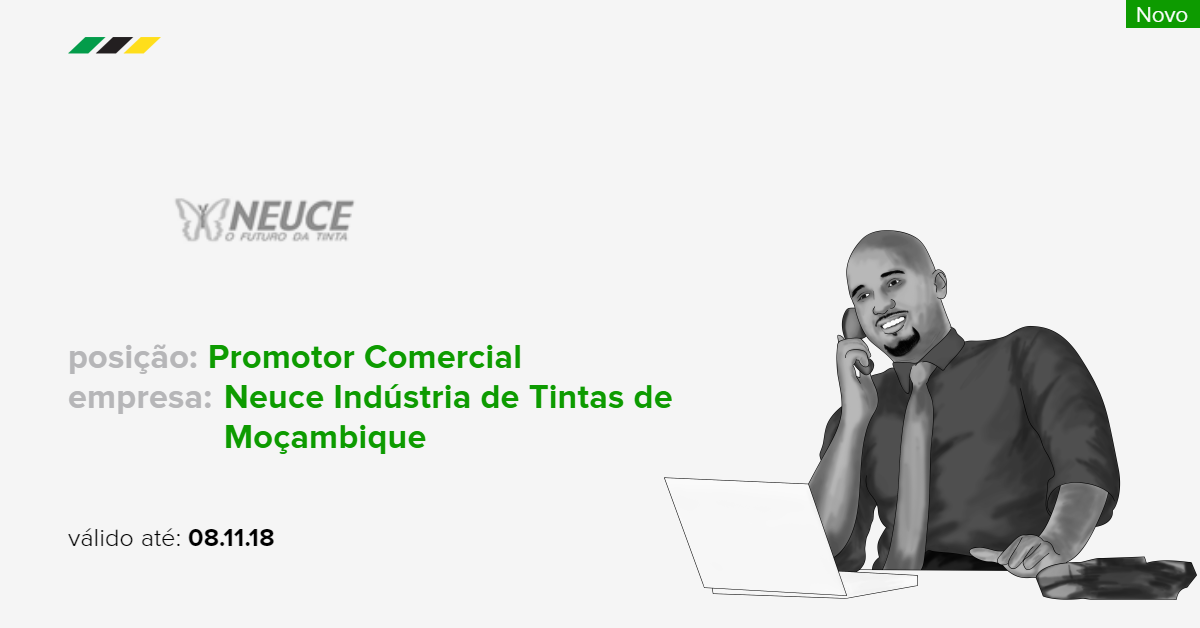 Neuce Indústria de Tintas de Moçambique: Promotor Comercial, Maputo ...
