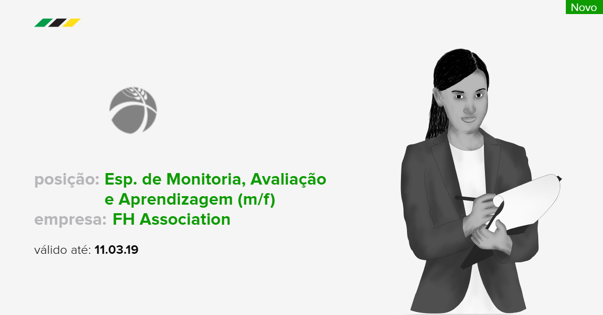 FH Association: Especialista de Monitoria, Avaliação e Aprendizagem (m ...