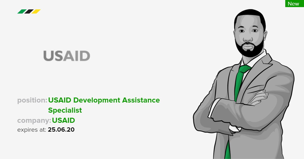 USAID: USAID Development Assistance Specialist, Maputo - emprego.co.mz