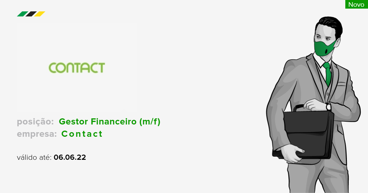 CONTACT: Gestor Financeiro (m/f), Maputo - emprego.co.mz